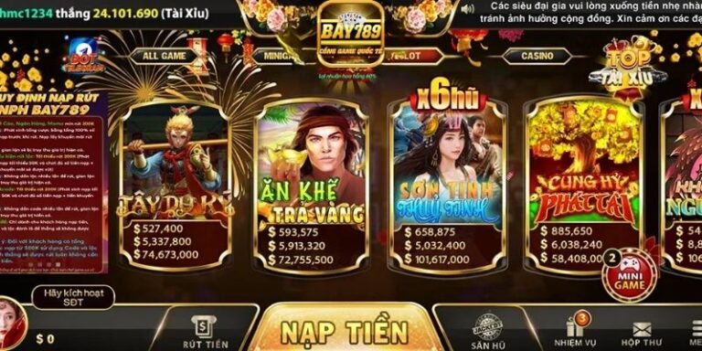 Bay789 - Cổng game quốc tế đổi thưởng uy tín #1 ⭐ Bay 789